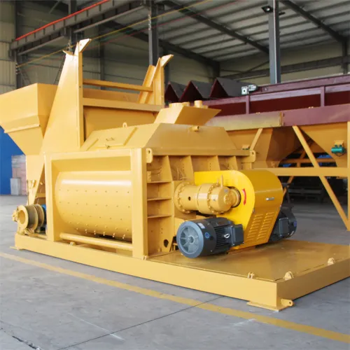 Double Horizontal Axles Forced Heavy Duty Concrete Mixer, High Quality ...