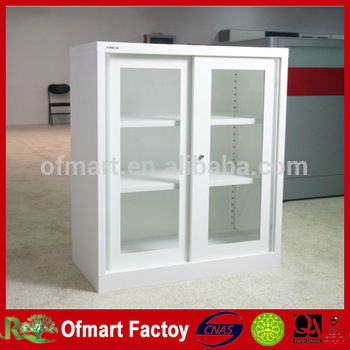 Office Lockable Glass Door Cabinet, High Quality Office Lockable Glass ...
