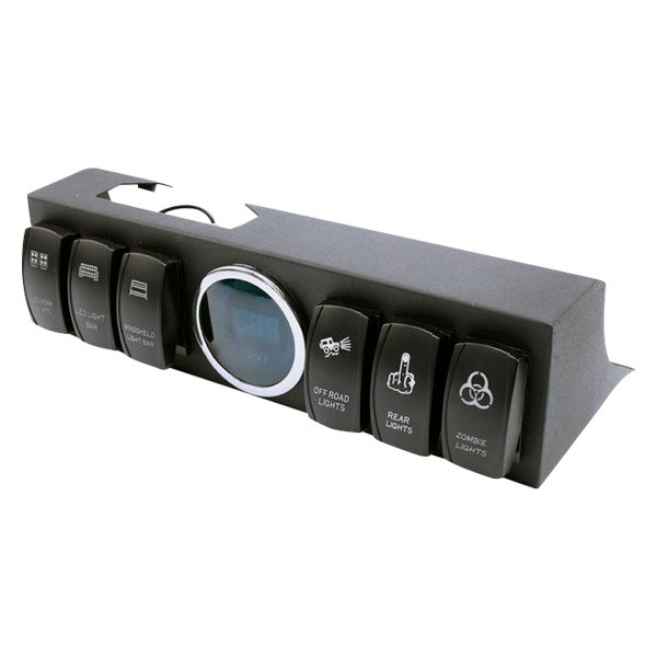 6 Gang Rock Switch Panel Control System For Jeep Wrangler Jk & Jku 2007 ...