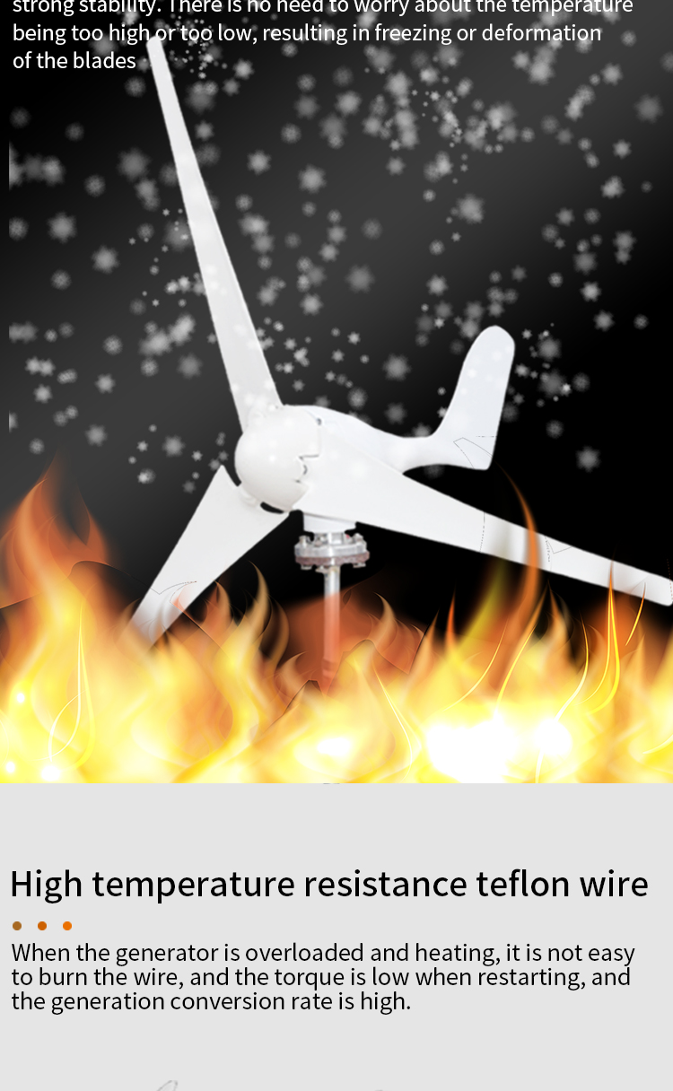 High-temperature Cold Resistance Wind Turbine & Industrial Equipment ...