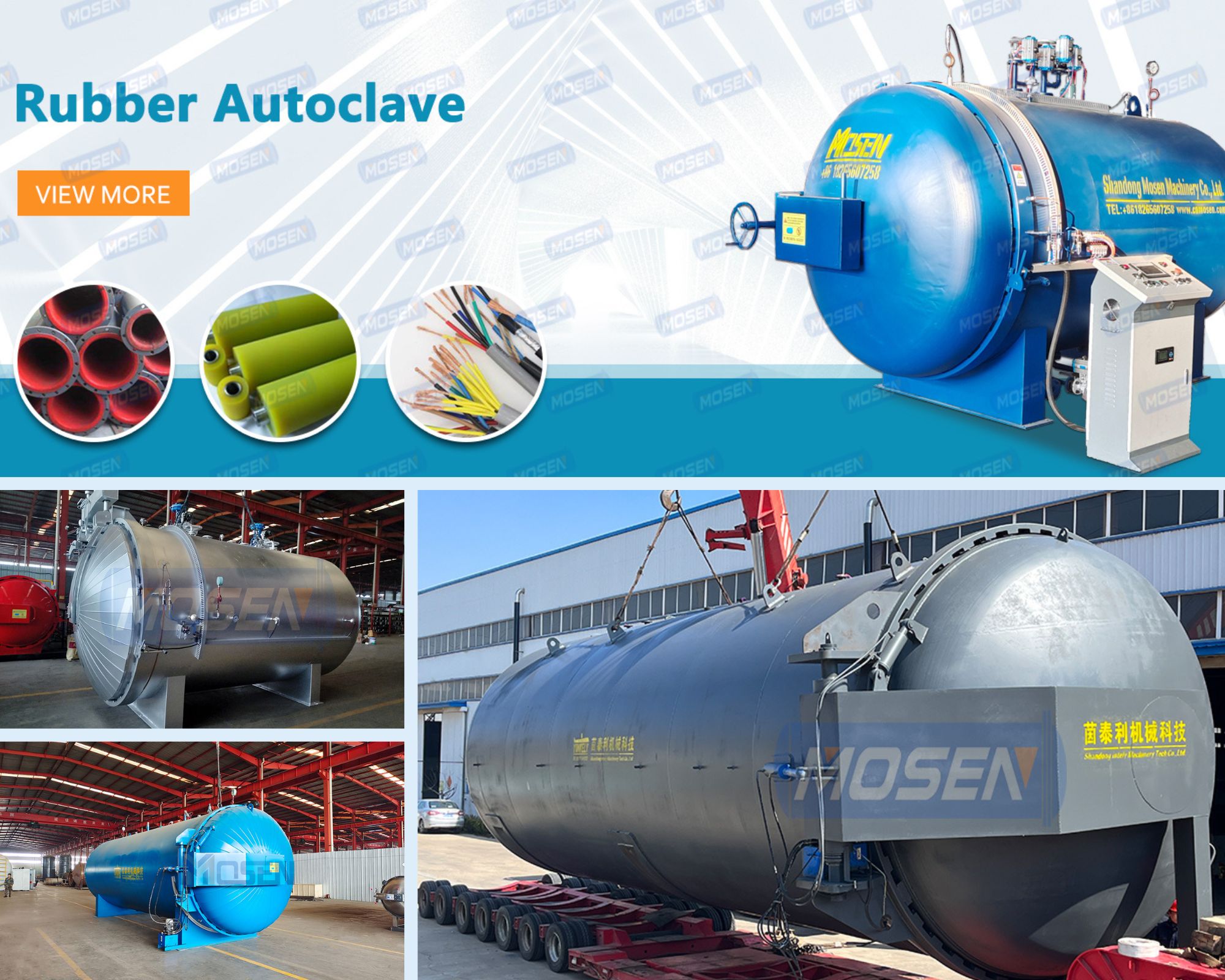 Rubber Hose Vulcanization Autoclave: Electric And Steam Options, High ...