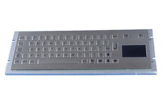 Stainless Steel Industrial Kiosk Keyboard , Industrial 67 K, High ...