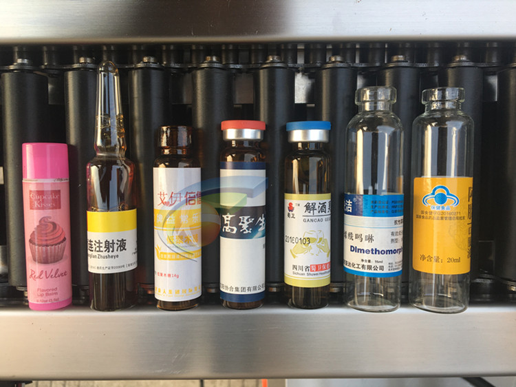 Customized Automatic Horizontal Test Tube Labeling Machine, High ...