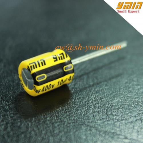 105°c 400v 10uf Capacitor Radial Lead Electrolytic Capacitor, High ...