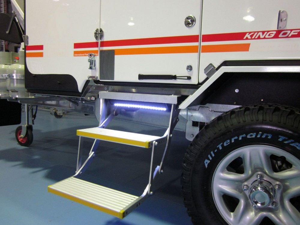 Electric Triple Truck Steps For Vans And Motorhomes, High Quality ...