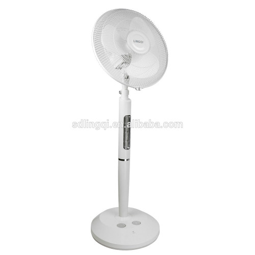 16 Inch Rechargeable Stand Fan With Led Lights New Model Lw-21h, High ...