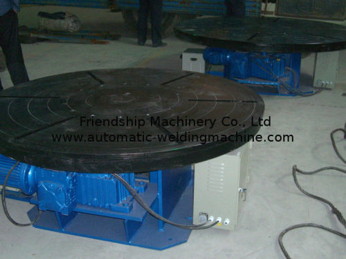 Rotary Welding Positioners , Welding Turntable For Steel Pipe, High ...