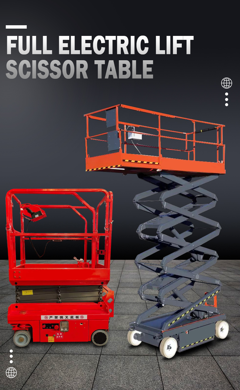 Lifting Platform 12 Meters Hydraulic Lift: High-altitude Operation ...
