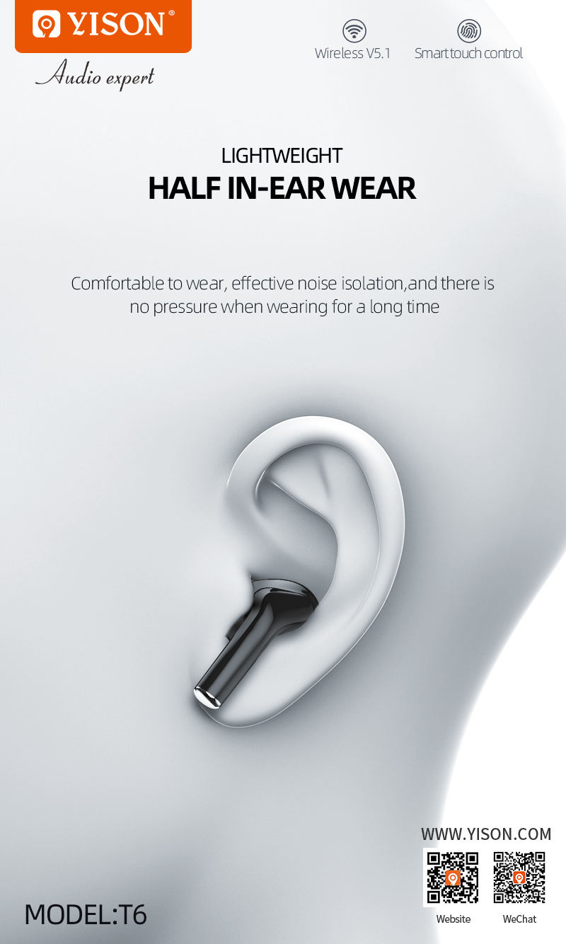 Yison Release True Earbuds Tws 버전 5.1., Bossgoo.com의 고품질 Yison Release ...
