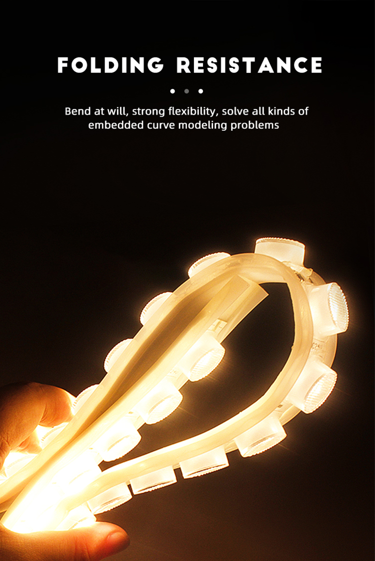 Led Strip Extrusion Customization: Led Tape Light With 10deg Lens Angle ...