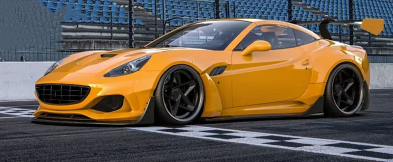 Upgraded S Wide Body Kit For Ferrari California - Dry Carbon Fiber ...