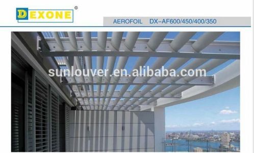 Architectural Shades Louver Fins Aluminum Extrusion Profiles, High ...