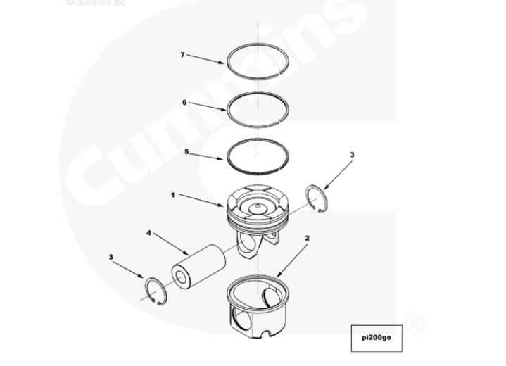 정품 Cummins Qsm 엔진 피스톤 4059898, Bossgoo.com의 고품질 정품 Cummins Qsm 엔진 피스톤 ...