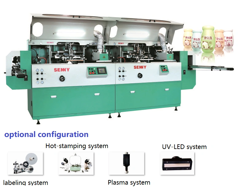 Quality Screen Printing Machine for Round Bottles for Sale