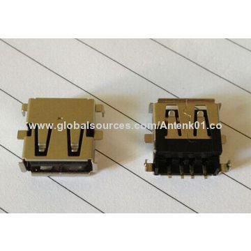 Usb2.0 Connectors, A Female Vertical Type, 1.5a Current Rating, High ...