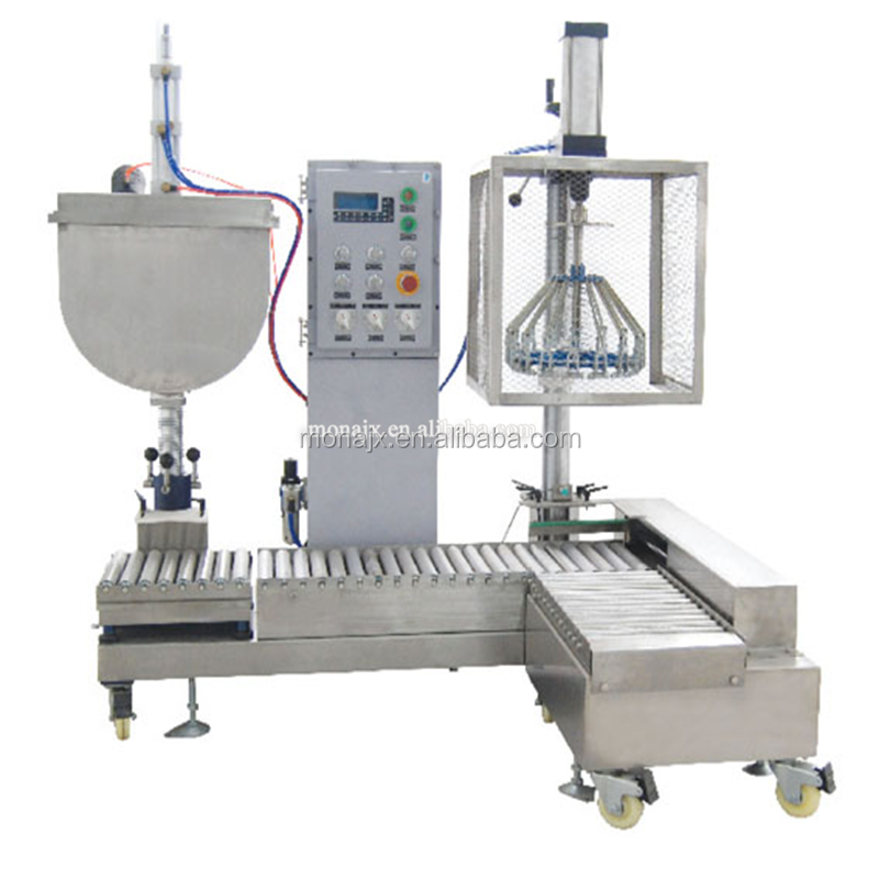 Two-station Net Weight Filling And Lidding System For Liquid And ...