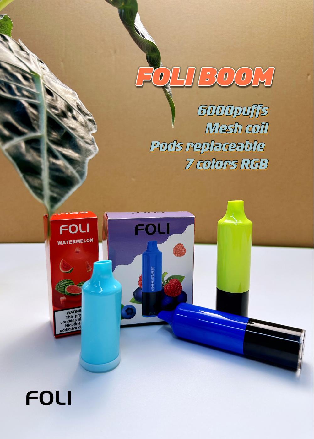 Foli Boom은 Pod Vape Eco-friendly Starter Kit를 선호합니다, Bossgoo.com의 고품질 ...