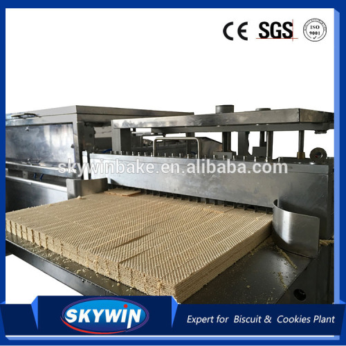 Automatic Wafer Biscuit Production Line Wafer Making Machine, High ...