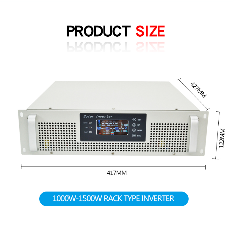 5kw Rack Type Hybrid Inverter 5000w - 24v/48v/96v Mppt Solar Inverter ...