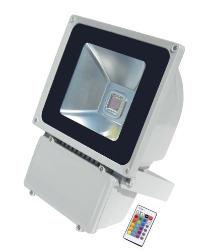 High Power 80w Rgb Flood Light, Colored Led Lamps, 80w Outdoor Working ...