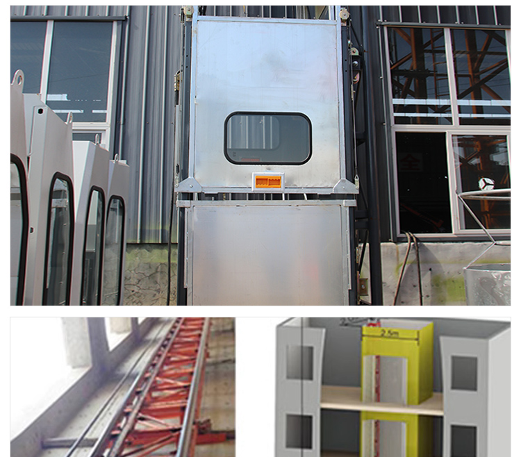 Construction Lifter For Elevator Shaft Environments In Building ...