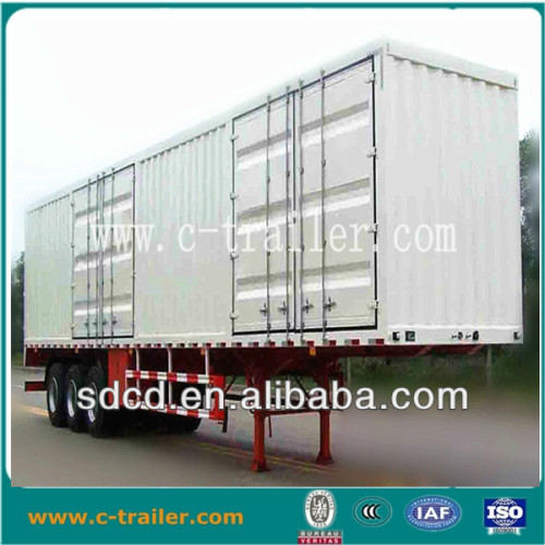 Utility Cargo Box Semi Trailers Sale, High Quality Utility Cargo Box ...