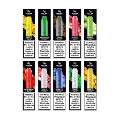 Geekvape Geek Bar ฝัก Vape แบบใช้แล้วทิ้ง คุณภาพสูง Geekvape Geek Bar ...
