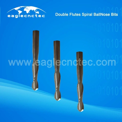 Upcut Spiral Ball Nose Double Flutes Router Bit, High Quality Upcut ...