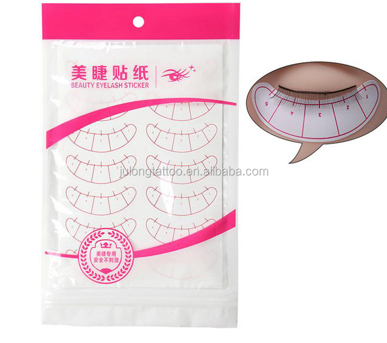 Beginner's Guide To Under Eye Makeup And Eyelash Extension Sticker Lash ...