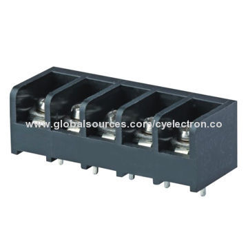 Wire To Barrier Type Terminal Block With 7.62 Pitch, 10a, 300v Ac, 12 ...