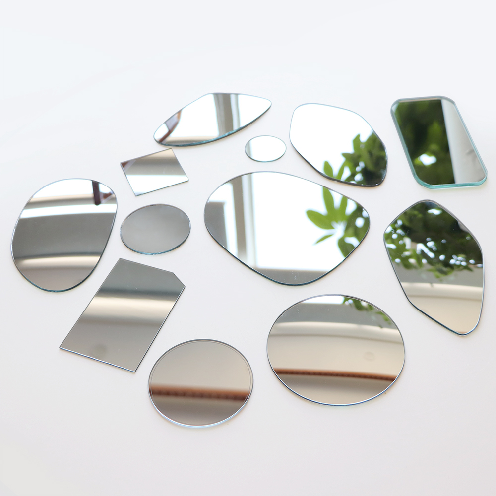 Custom Cut To Size Shape Rectangular Round 2mm Thickness Rear View ...