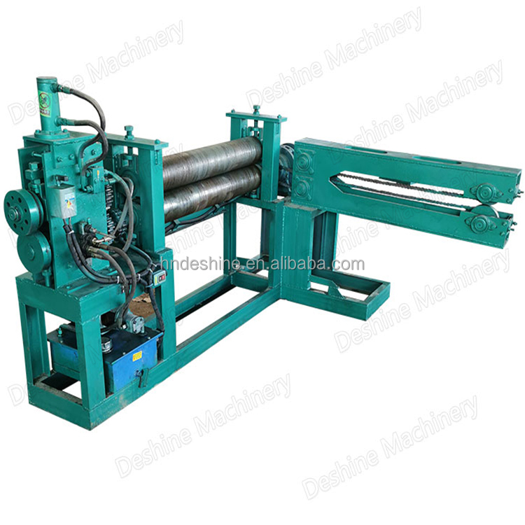 High-power Oil Drum Cover Cutting And Flattening Machine, High Quality ...