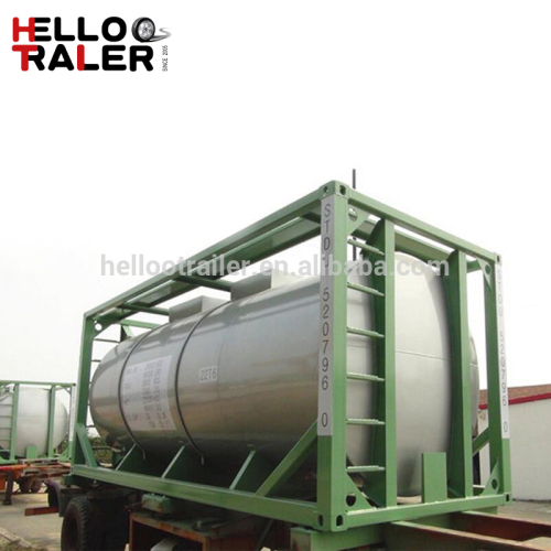 20 Ft Fuel Transport Tanker Container Iso Storage Tank, High Quality 20 ...