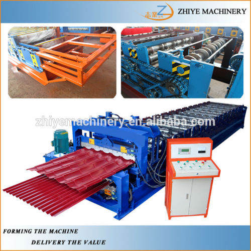 Galvanized Double Decker Layer Roller Former Machine, High Quality ...