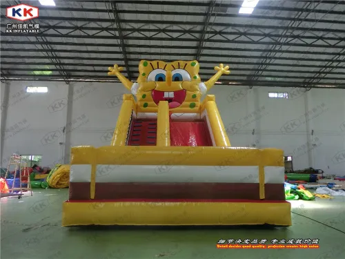Giant Inflatable Spongebob Slide For Pvc Tarpaulin, High Quality Giant ...