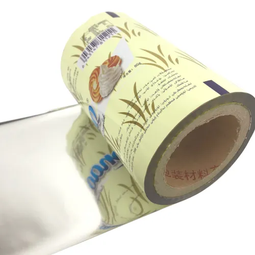Flexible Roll Film Roll Stock For Sugar Candy Frozen Food Seafood Fish ...