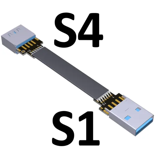 Usb Ribbon Cable Flat Emi Shielding Fpc Extension Cable Usb 3.0 90 ...