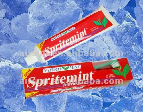 Spritemint Whitening Toothpaste Naturall Mint, High Quality Spritemint ...