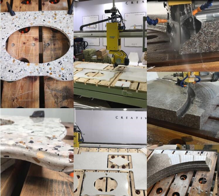 5-axis Cnc Bridge Saw: Precise 3d Profiling And Tilting Cutting Machine ...