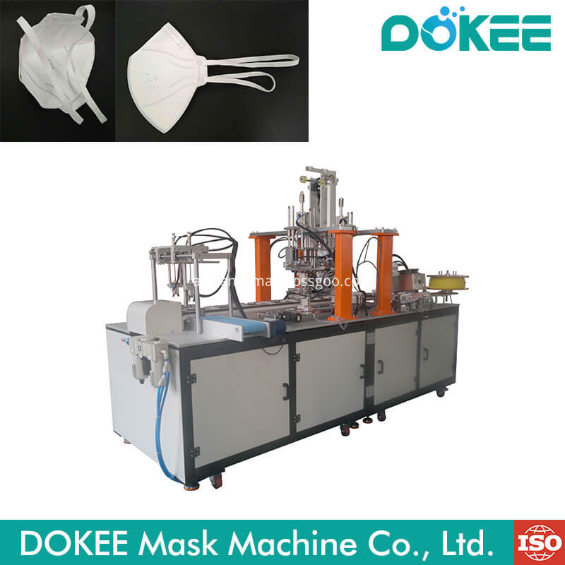 Fully Automated Folding Type Dust Mask Making Machine, High Quality ...