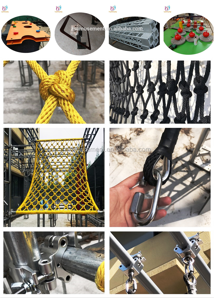 Ninja Warrior Cargo Tube Net With Foams - New Style, High Quality Ninja ...