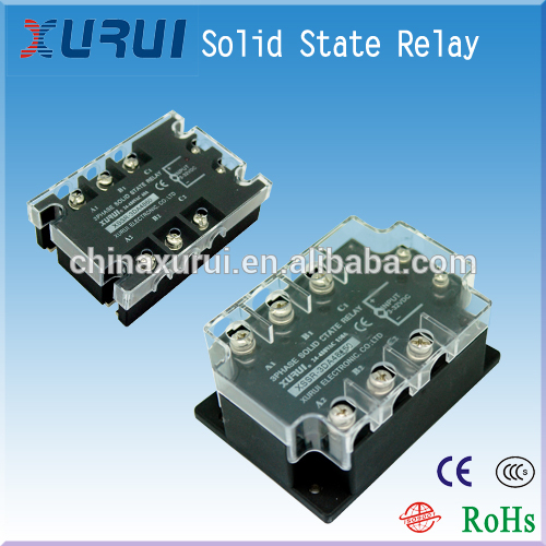 220vac Three Phase Ssr Relay / Three Phase Solid State Relay With ...