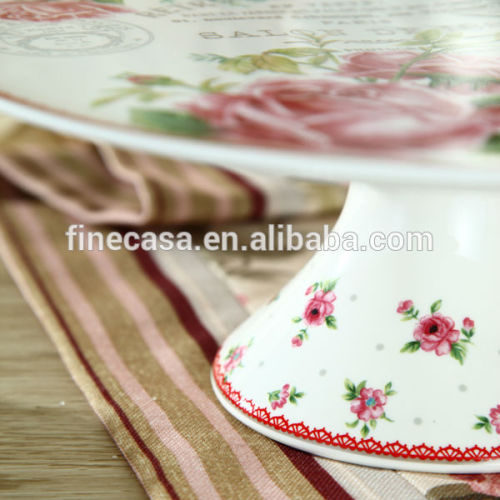 11 Inches Fine New Bone China Elegant Cake Stand, High Quality 11 ...