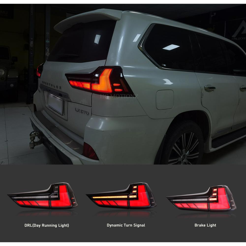 Hcmotionz Lexus 2016-2021 Lx570 ไฟท้าย Led เต็มรูปแบบ คุณภาพสูง ...