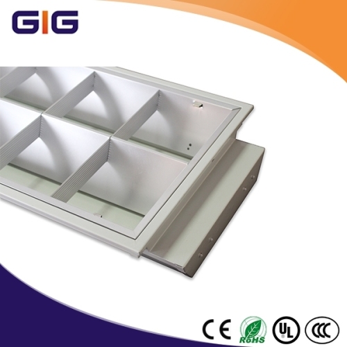 Recessed Type T8 Fluorescent Grille Lighting Fixture, High Quality ...