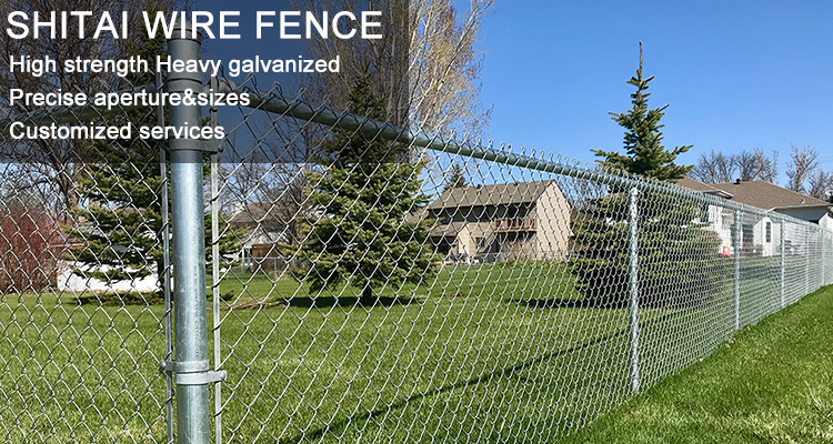 8 Ft X 50 Ft Heavy Duty Galvanized Cyclone Chain Link Fence Panels ...