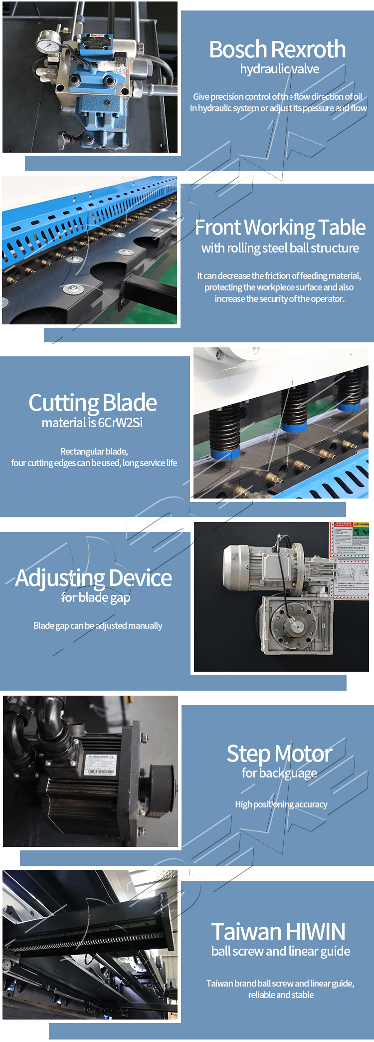 Automatic P40t Controller Cnc Guillotine Machine For Steel Plate And ...