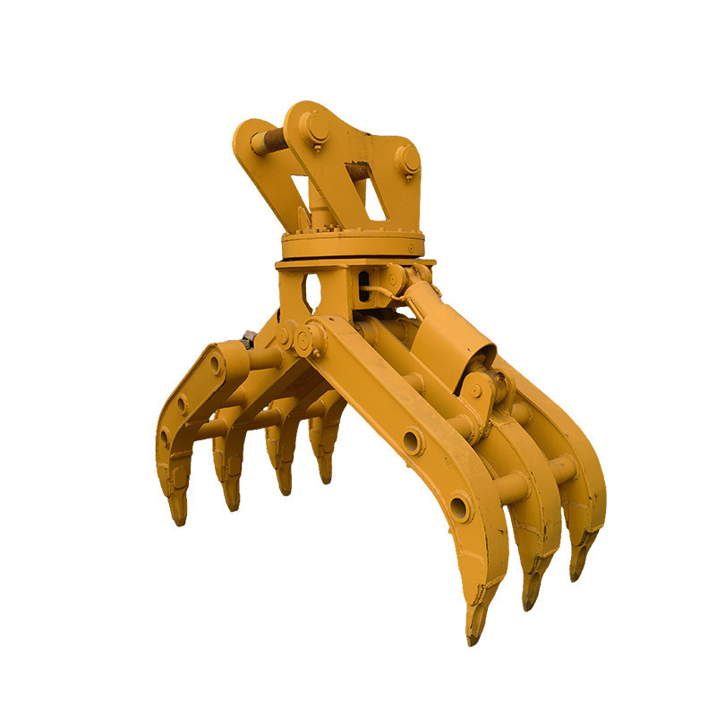 Orange Peel Hydraulic Scrap Grab For Overhead And Traveling Cranes - 4 ...