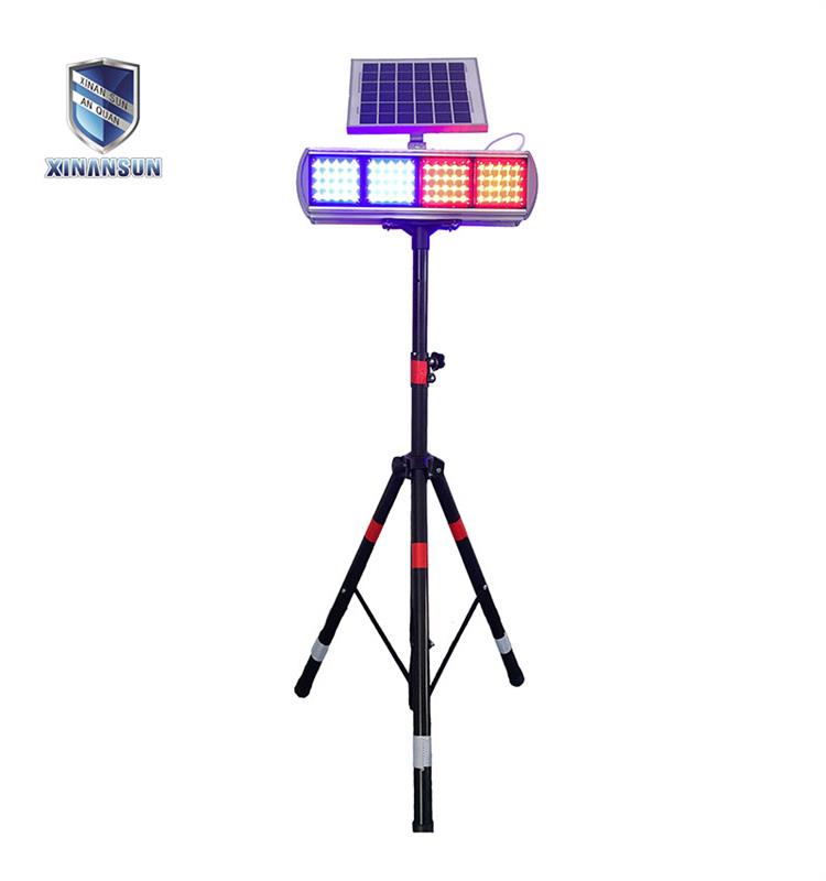 Roadway Safety Solar Strobe Two Sides Light, High Quality Roadway ...