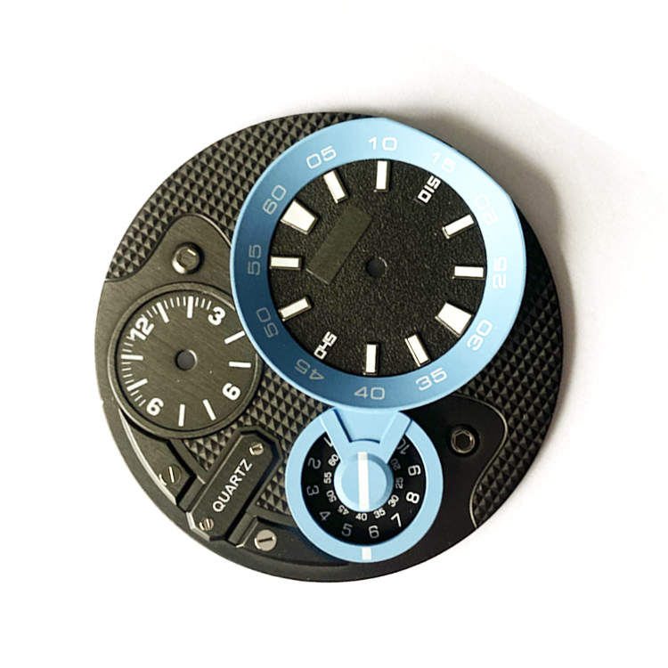 Waffle Guilloche Watch Dial In Dual Movements, High Quality Waffle ...